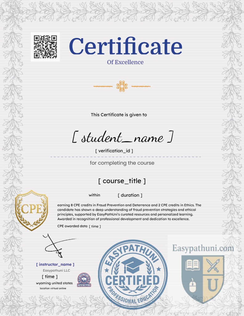 Fraud Prevention and Deterrence - easypathuni.com